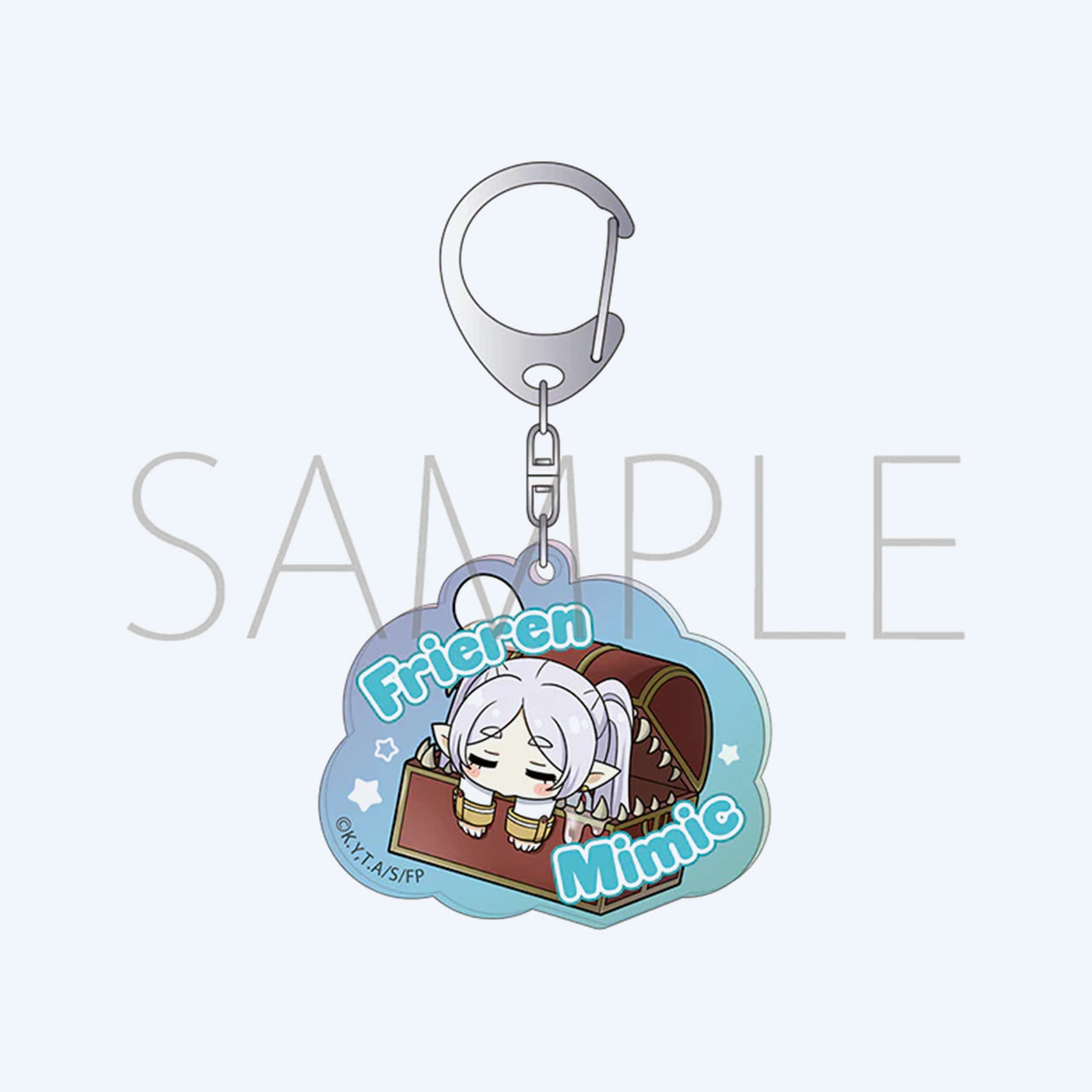 Frieren: Beyond Journey's End Frieren Mimic Dreaming Magic Keychain ...