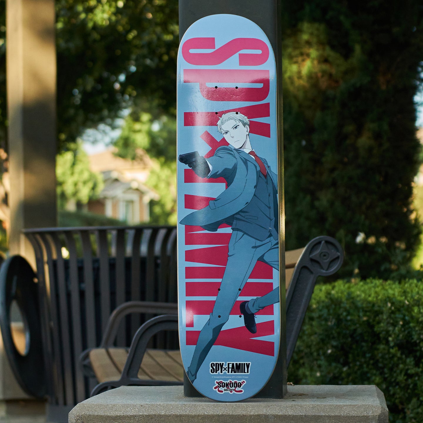 Loid Forger's Anime Character Skateboard Deck | TOHO animation Store ...
